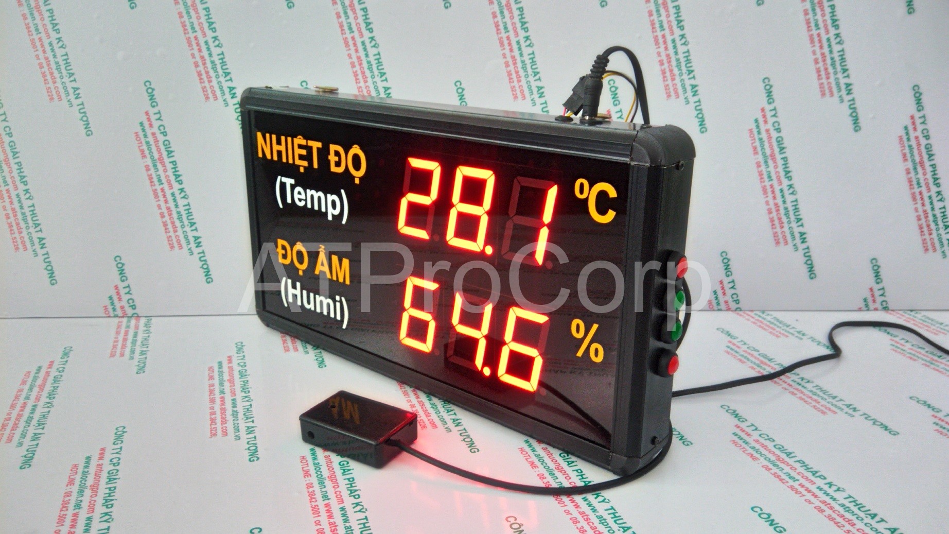 Temperature humidity led display AT-THMT-S. Cheap